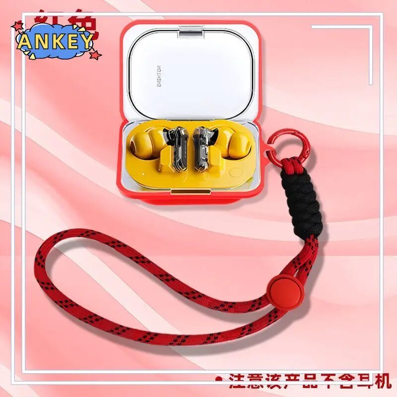 Чехлы для наушников Nothing Ear (a) силиконовые red