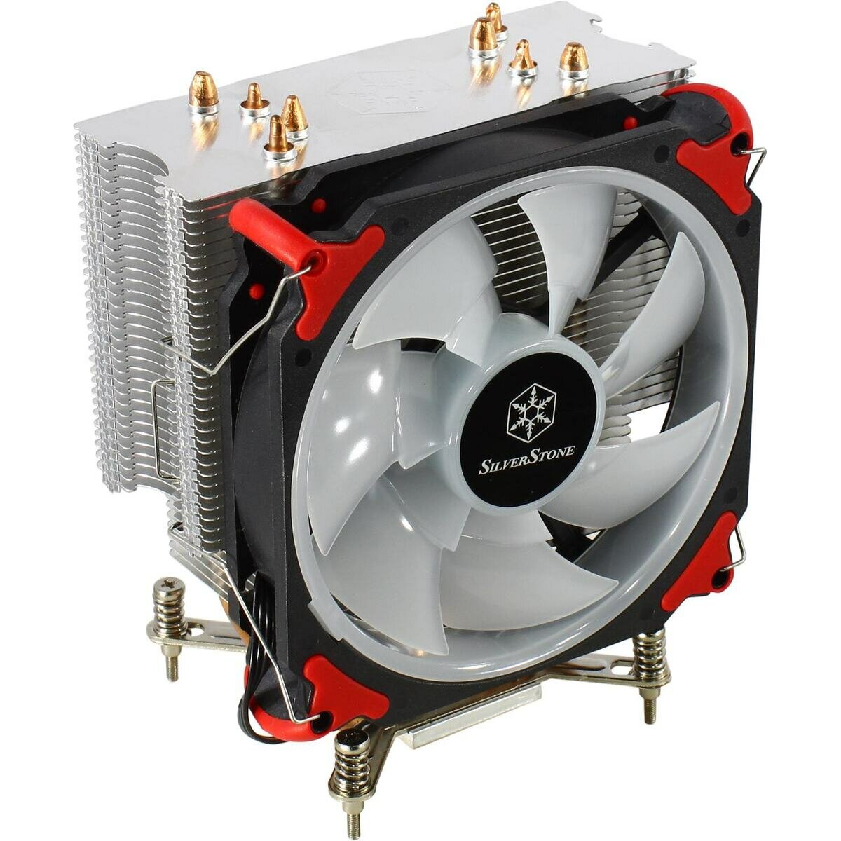 Silverstone <400i> (4пин, 115x/1366/1700, 9-29дБ, 700-2200 об/мин, Al+тепл. трубки)