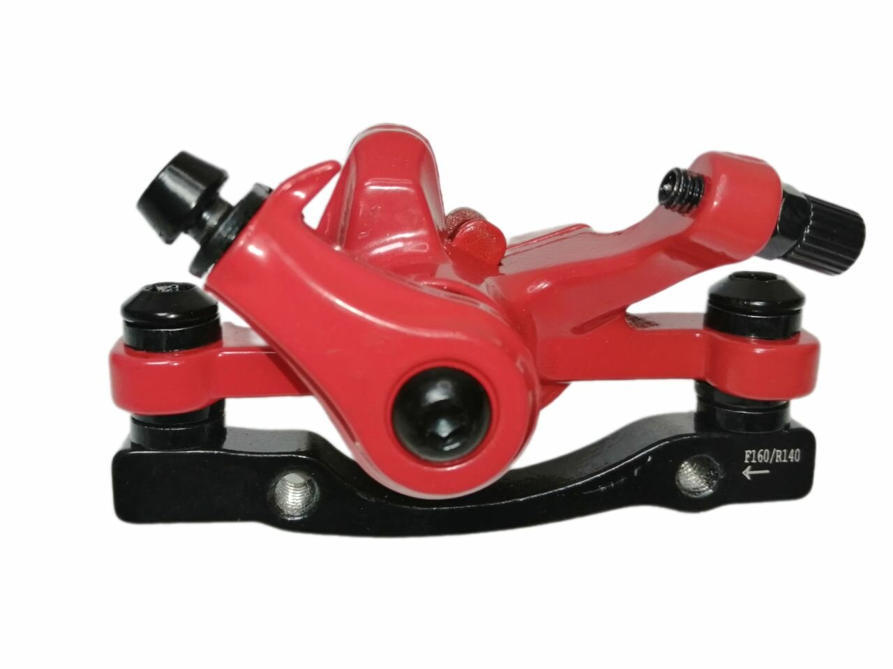 Суппорт красный в сборе для электросамоката Kugoo Kirin M4 Pro Max