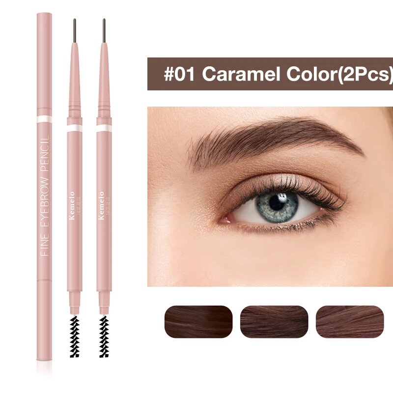 Kemelo карандаш для бровей Caramel (2шт)