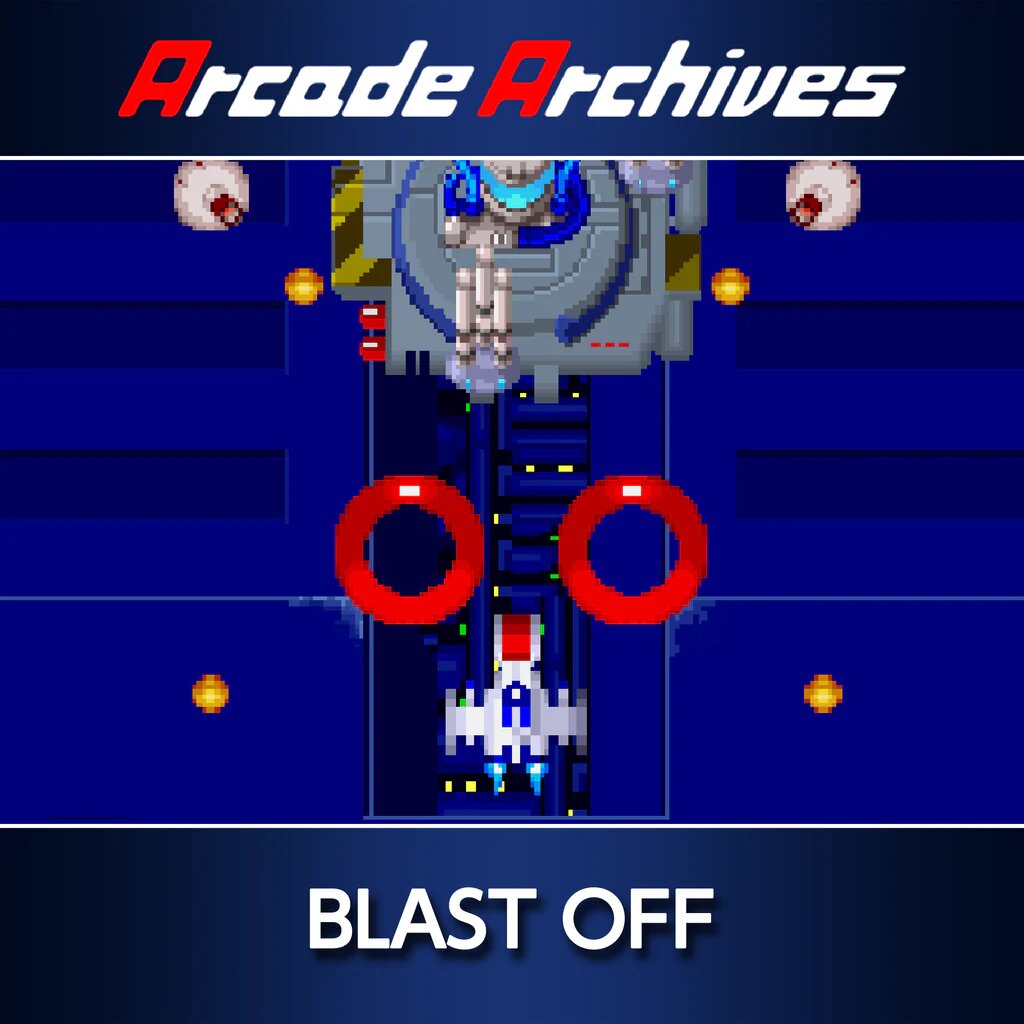Arcade Archives BLAST OFF для Sony PlayStation | PS4 и PS5 | Игра навсегда | Быстрая доставка