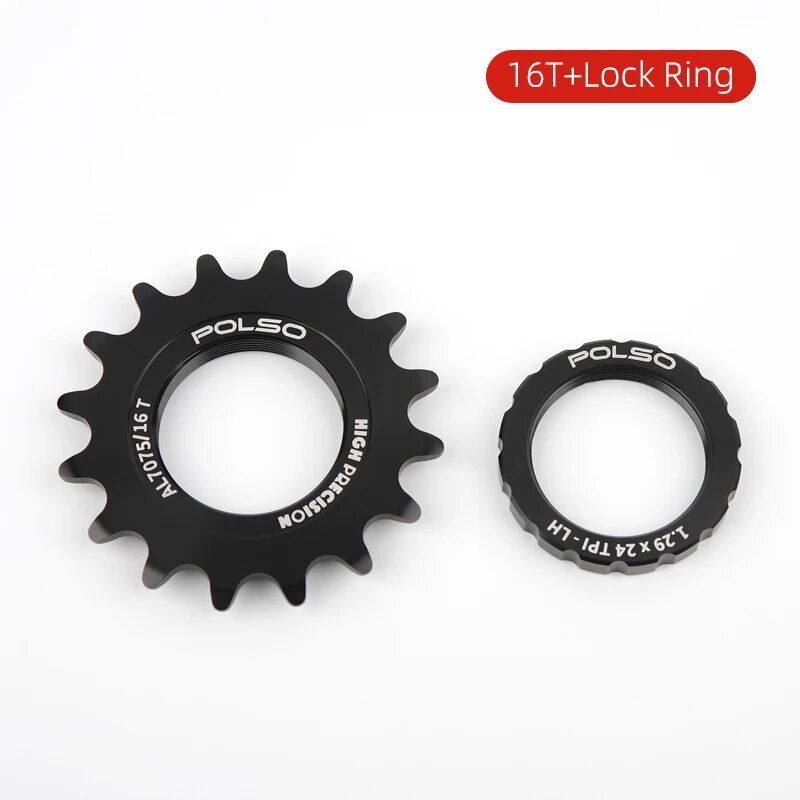 POLSO Храповик 16T+Lock Ring для велосипеда