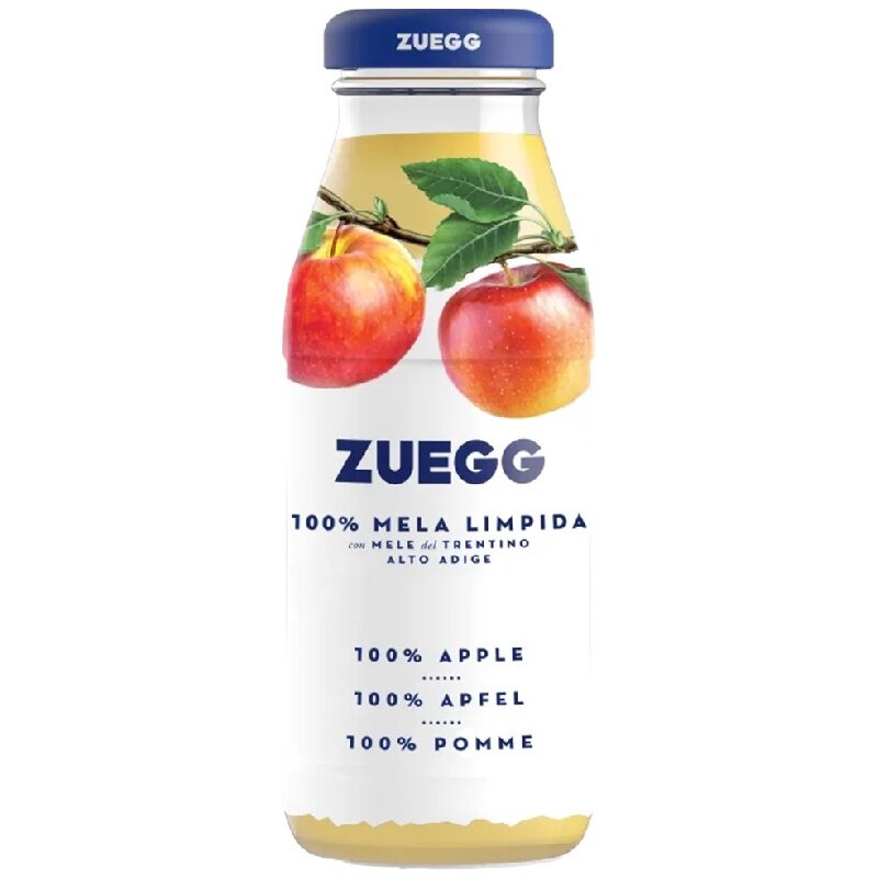 Сок ZUEGG Bar MELA LIMPIDA 100% яблоко /стекло/ 200мл