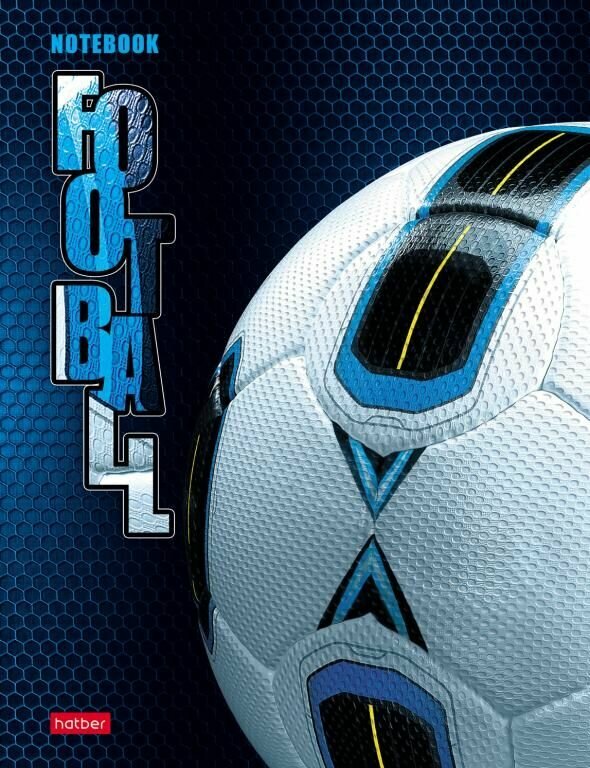 Бизнес-блокнот А5 80 л. клетка "Играй в футбол"