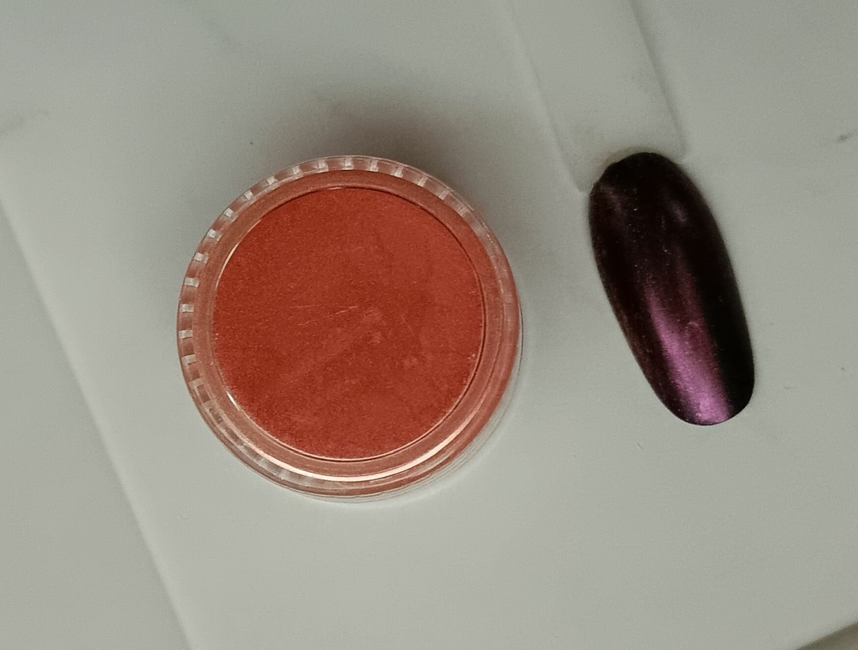 JessNail Втирка для маникюра Майский жук Малиновый коралл 3 г (103855)