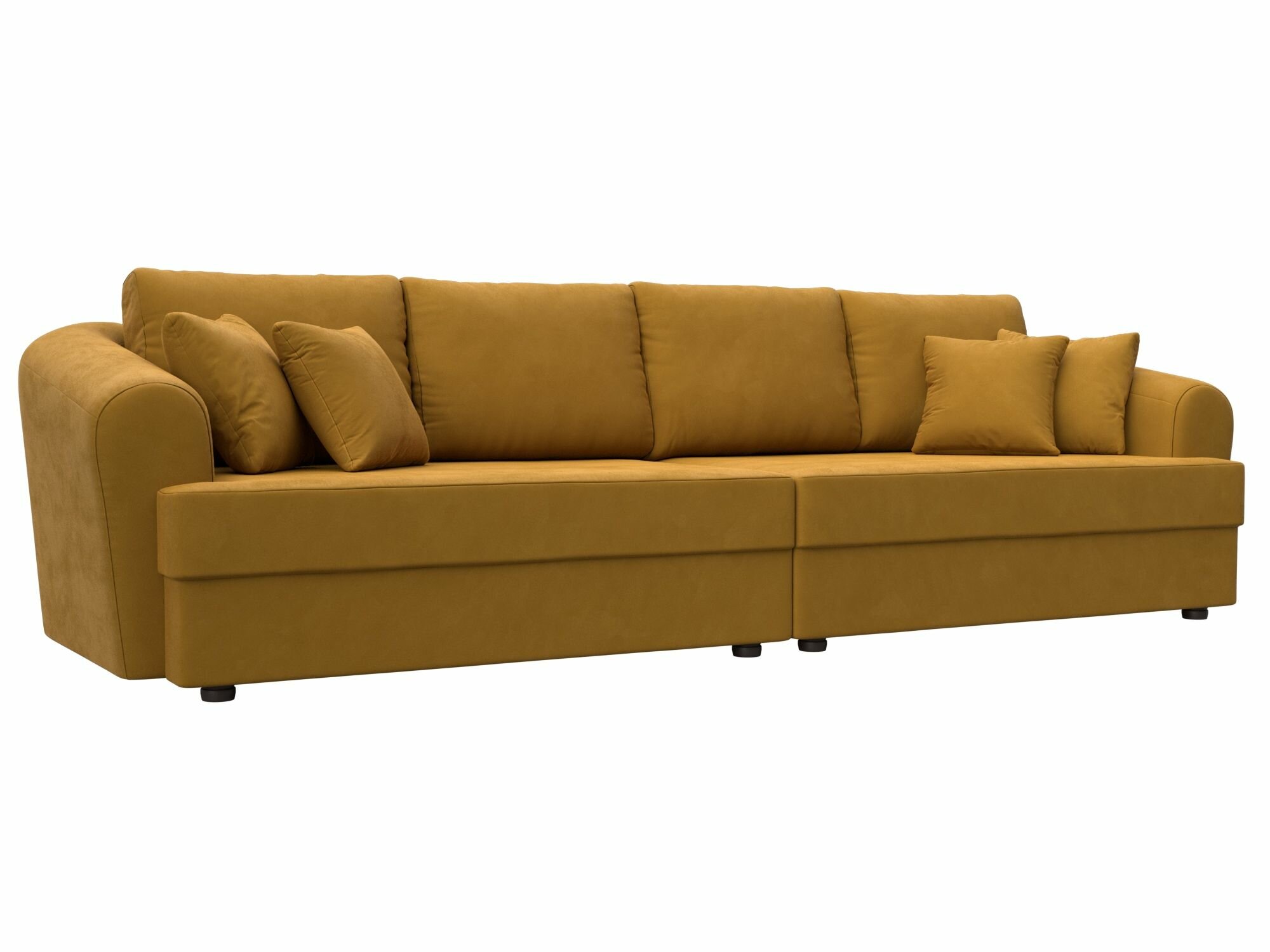 Диван прямой Милтон, велюр, еврокнижка, Хит Диванов