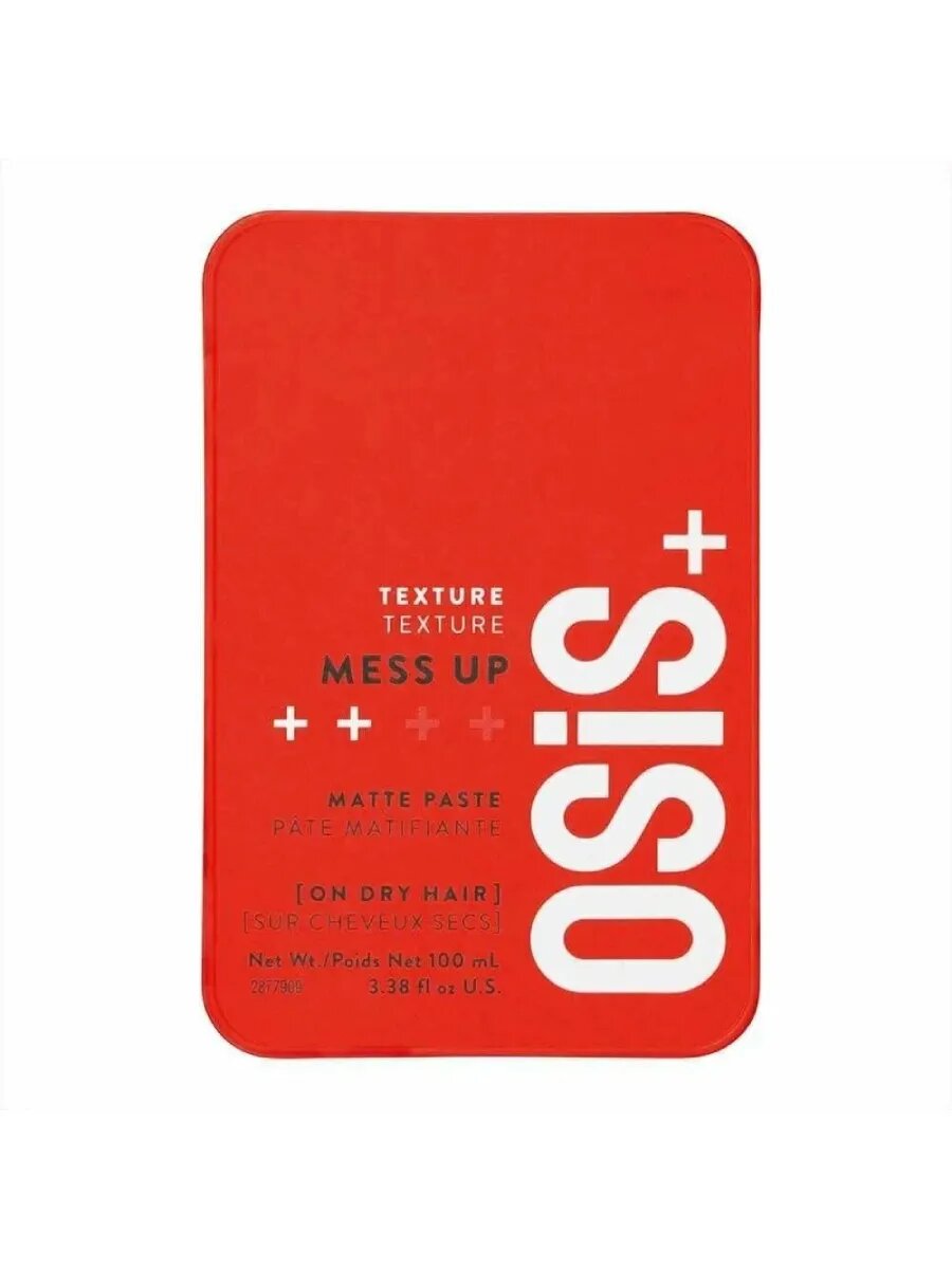 Крем-воск Schwarzkopf Osis Mess Up, матовый, средняя фиксация, 100мл