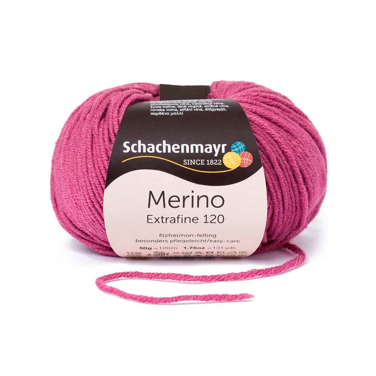 Merino Extrafine 120 /Мерино Экстрафайн 120/ пряжа Schachenmayr, MEZ, 9807552 (00143, nostalgy (ностальгия), розовый)