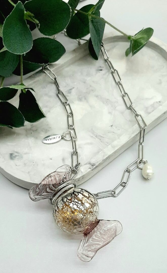 Колье, муранское стекло