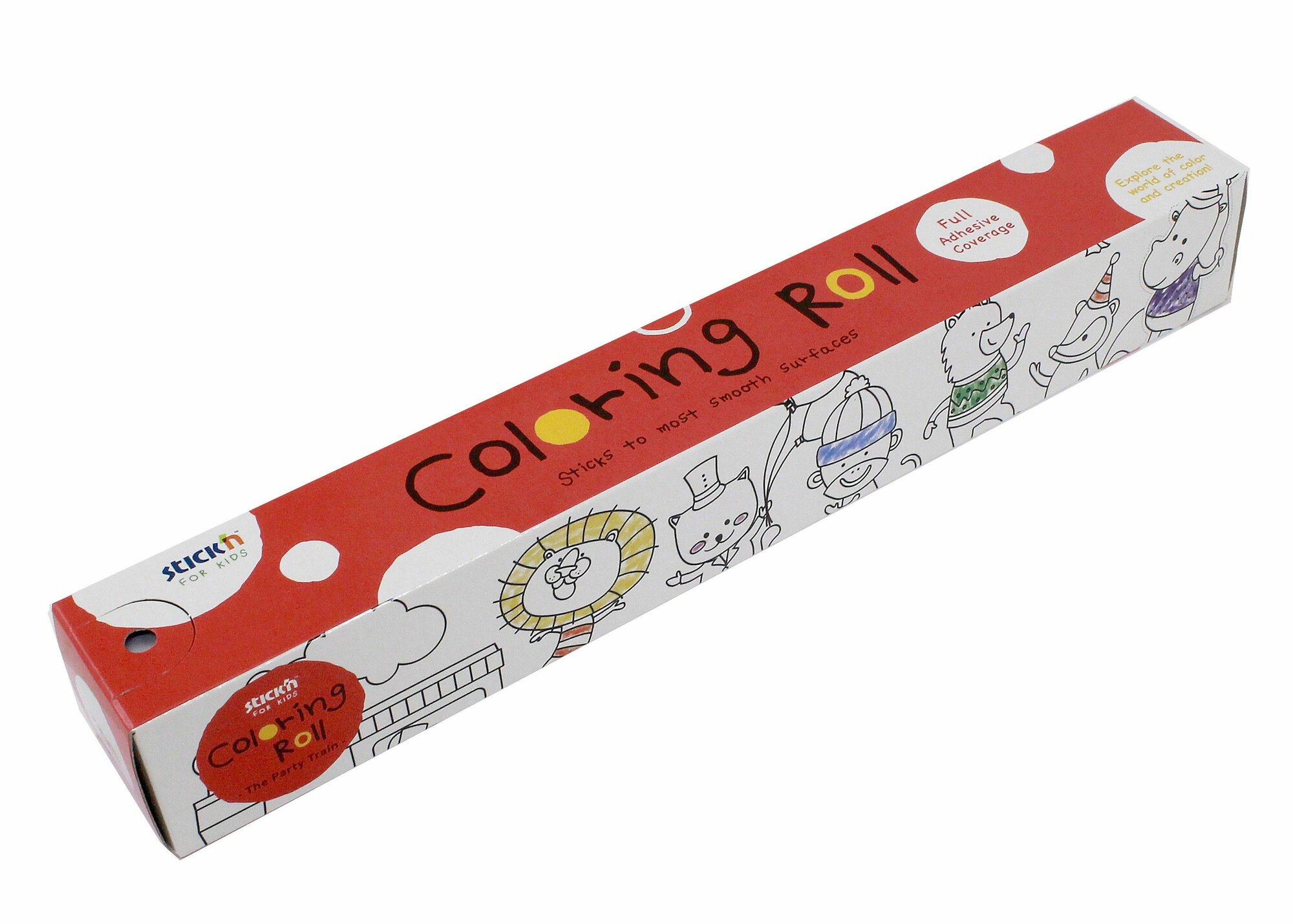 Ролик самоклеящийся для раскрашивания "Поезд" (29004)