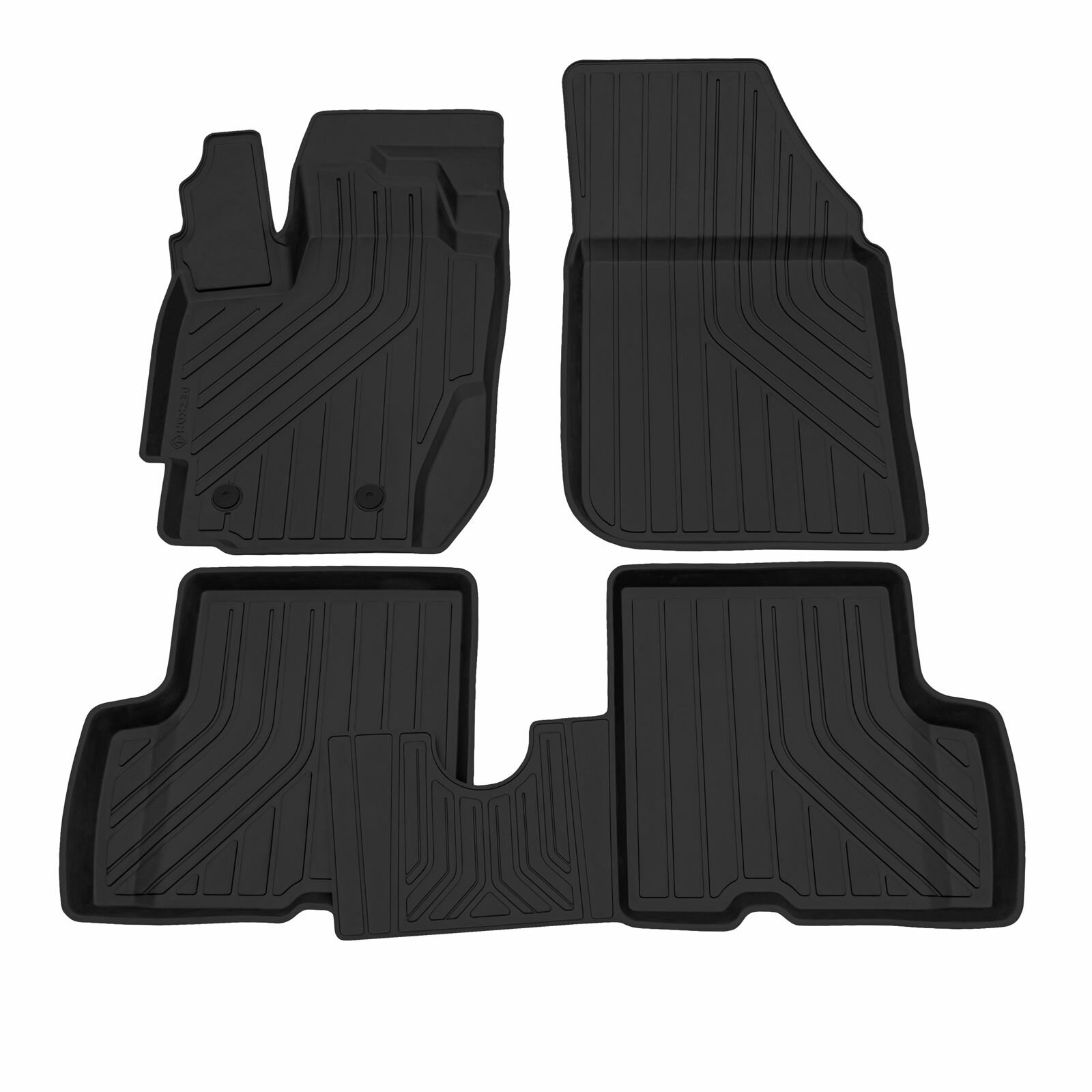 Коврик салонный резиновый для Renault Duster 4x4 (15-21) (Борт 4см)