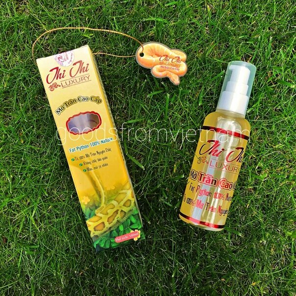 Жир питона Mo Tran Cao Cap от ожогов и обморожения любой степени, 100 мл