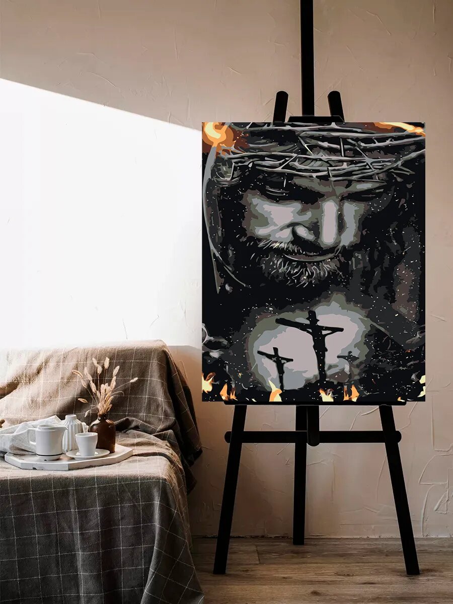 Картина по номерам Иисус Христа