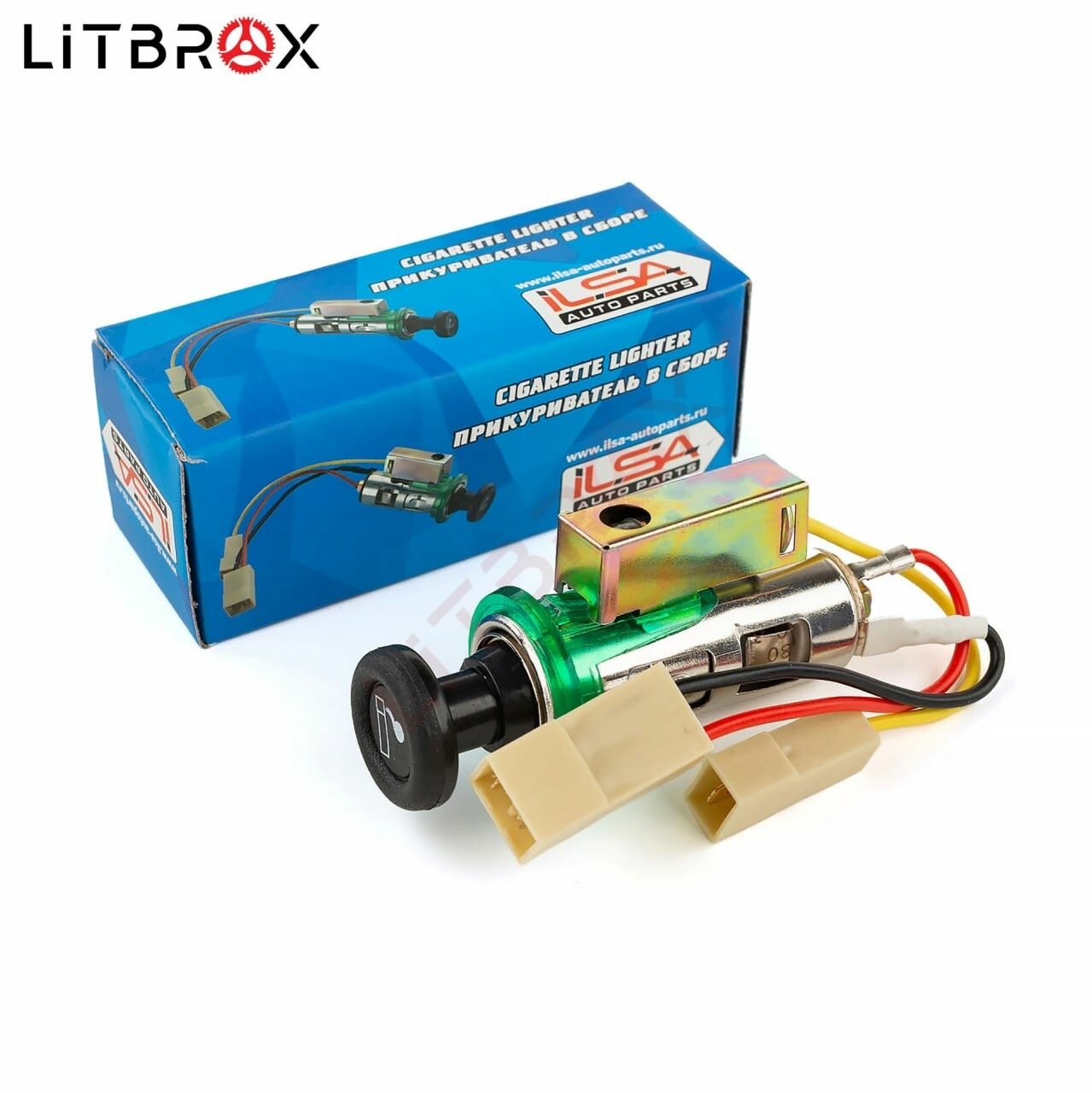 Прикуриватель в сборе 'ILSA' ВАЗ LADA 2108-21099, Газель, Волга / LS0139 / 2108-3725010-10