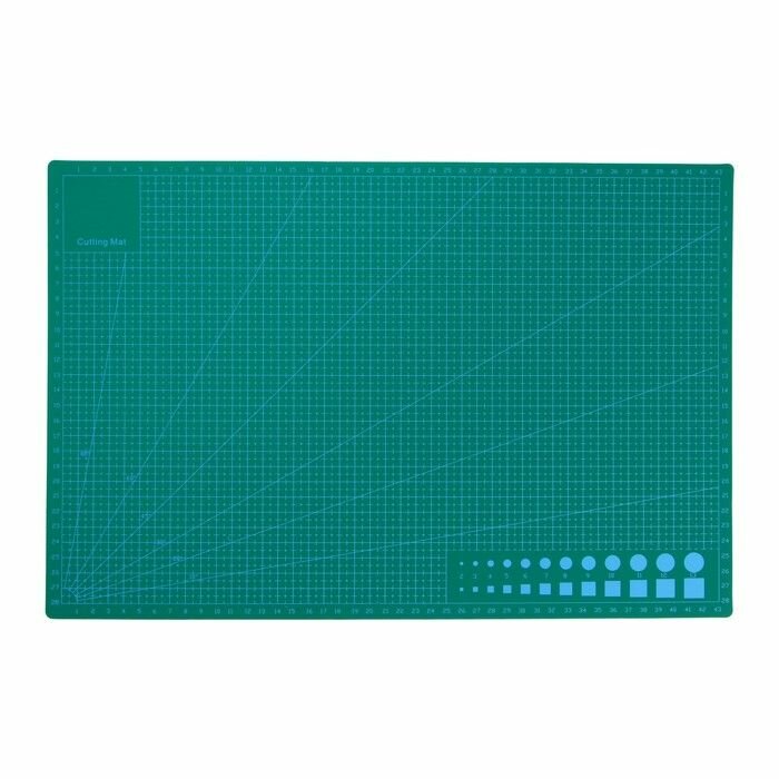 Коврик для рукоделия Calligrata самовосстанавливающийся, двусторонний, 28х43 см