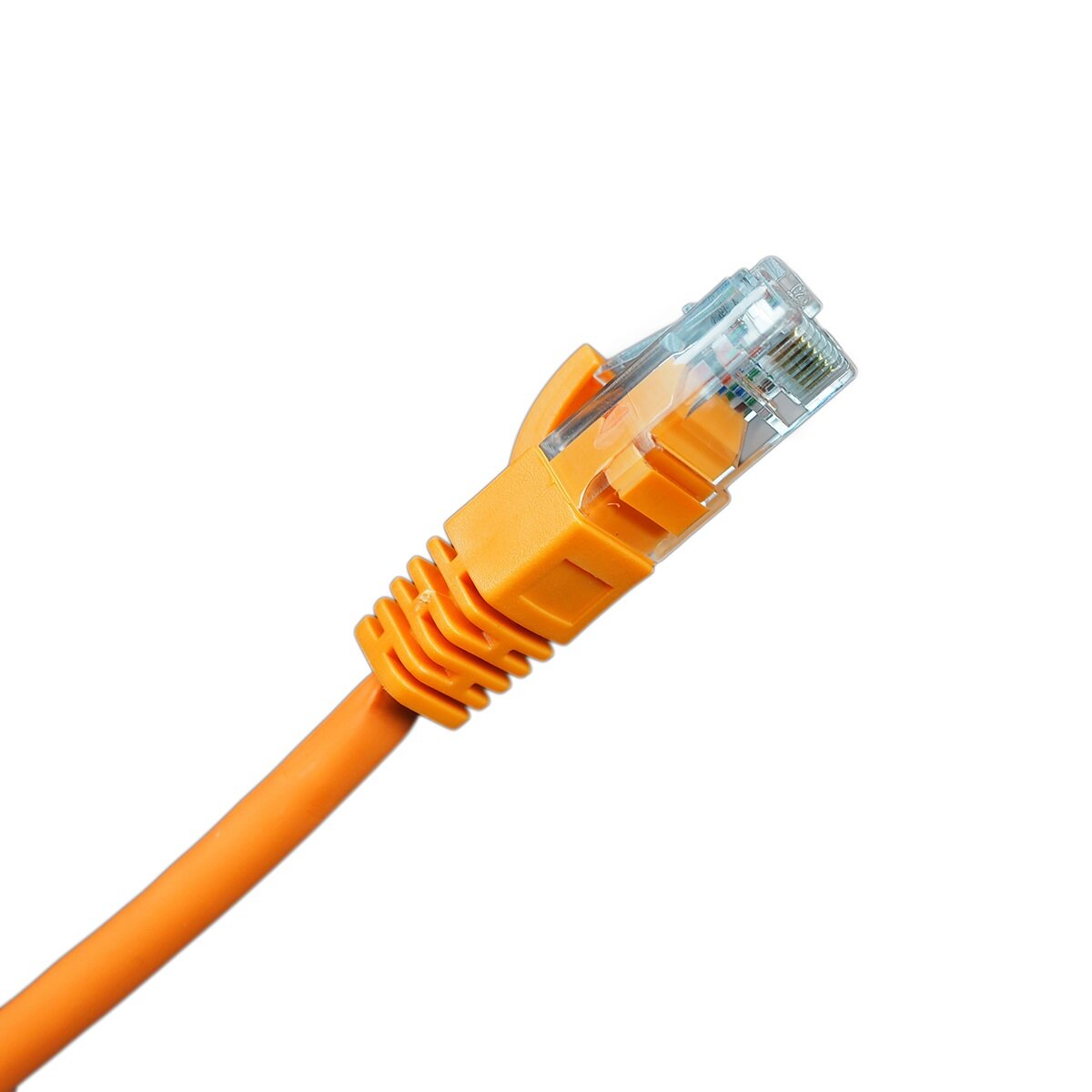Интернет-кабель, категория 6, неэкранированный, U/UTP, RJ45-RJ45, 250 МГц LSZH, AWG24 5м, оранжевый