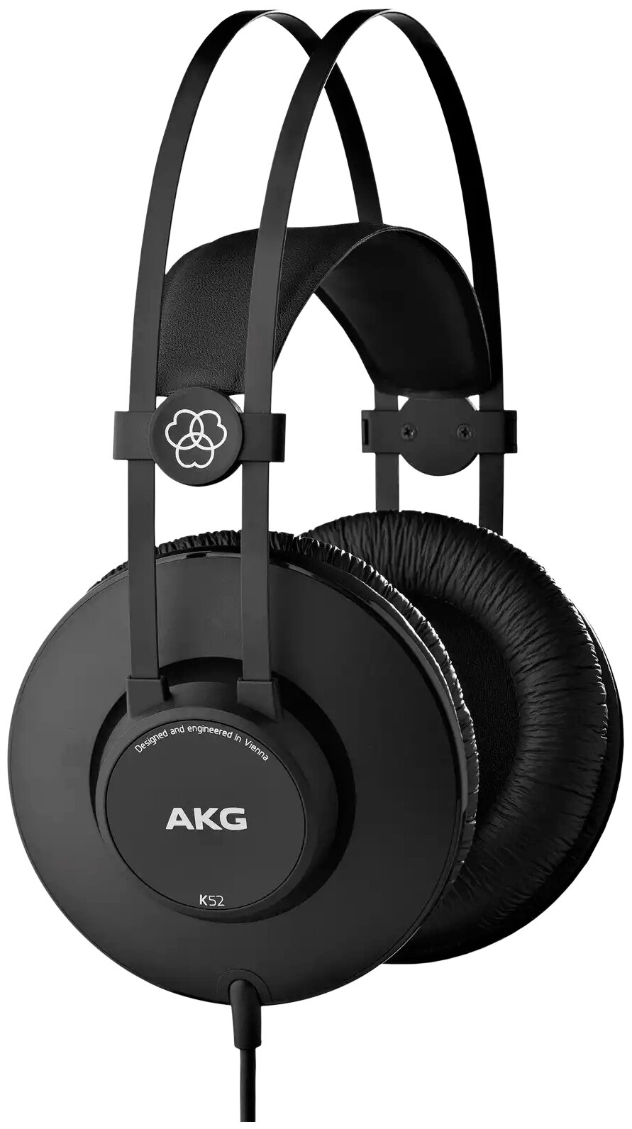Проводные наушники AKG K52, полноразмерные мониторные, черный