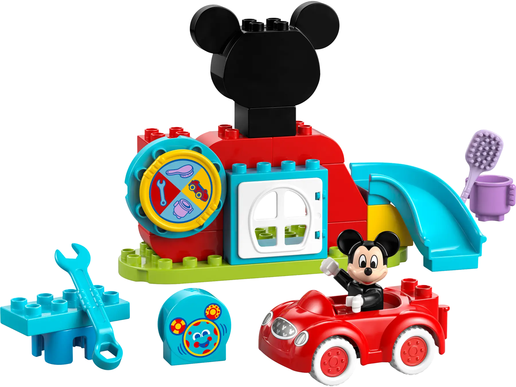 Конструктор LEGO DUPLO® 10454 Клуб Микки Мауса и машина, 27 дет.