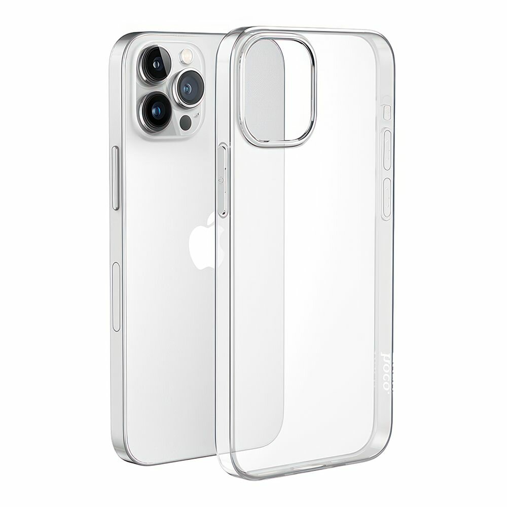 Чехол Hoco Light для Apple iPhone 15 Pro, TPU (прозрачный), 1 шт.