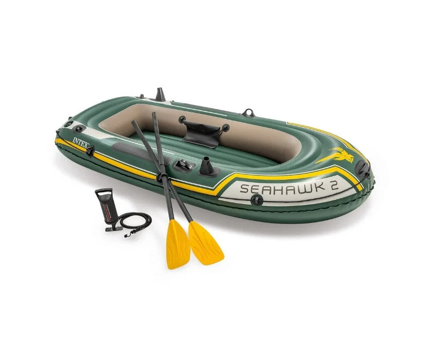 Надувная лодка Intex Seahawk 2 Set (68347)