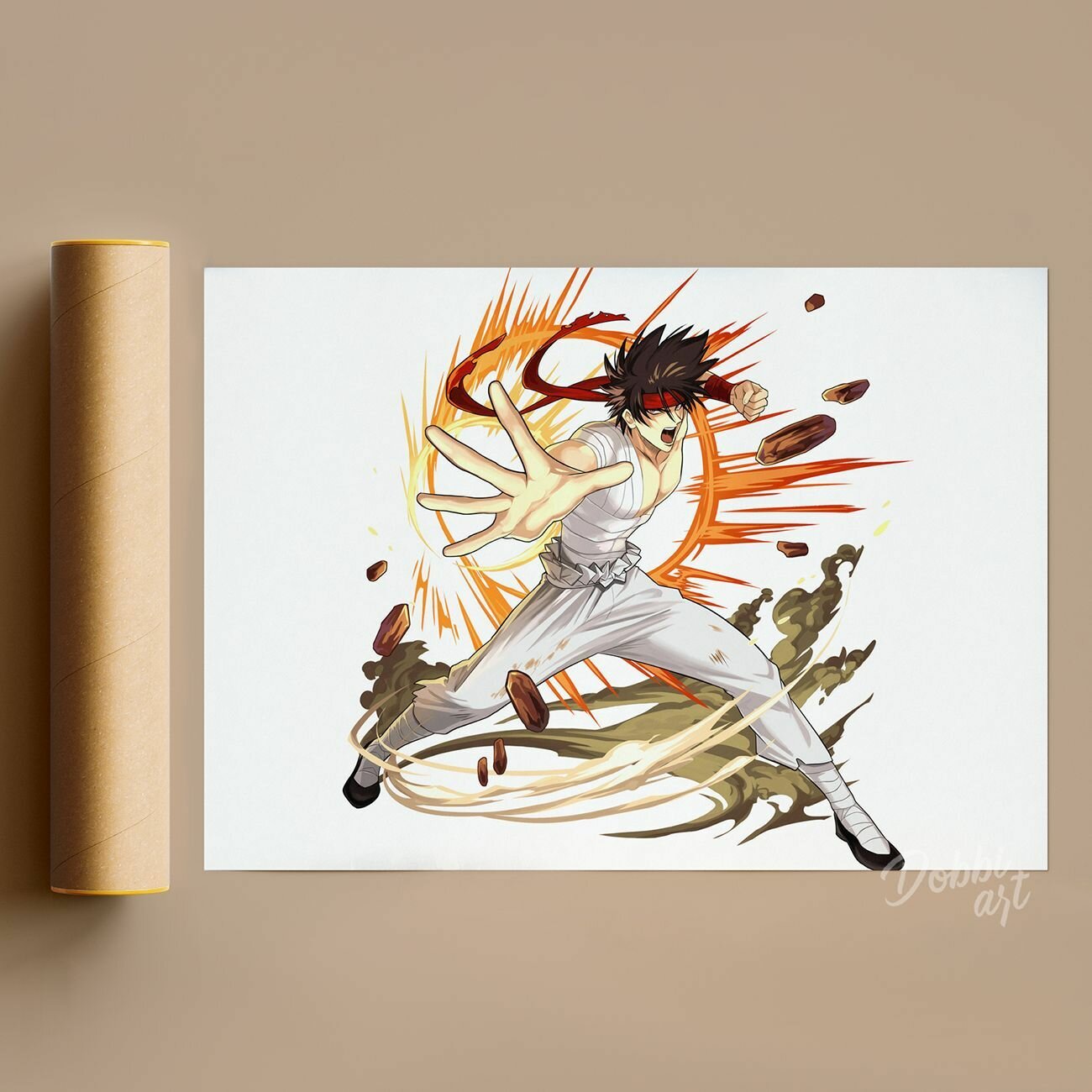 Постер Rurouni Kenshin 30х40 см без рамы/Аниме Манга Rurouni Kenshin Бродяга Кэнсин Сагара Саносукэ/ Плакат по Аниме, для интерьера, в подарок