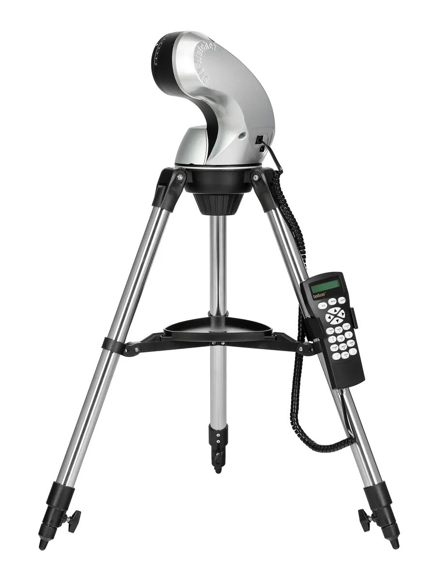 Монтировка Sky-Watcher "AZGT", на треноге "SLT", пульт, кабель, автонаведение, светло-серая