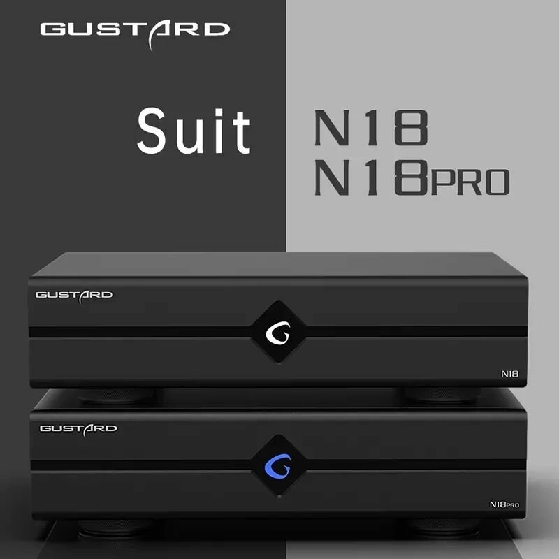 Сетевой коммутатор Gestard N18 N18pro HiFi Audio Ethernet Коммутатор SFP + 10M / 100M / 1000M Адаптивный интерфейс Ethernet 10 МГц