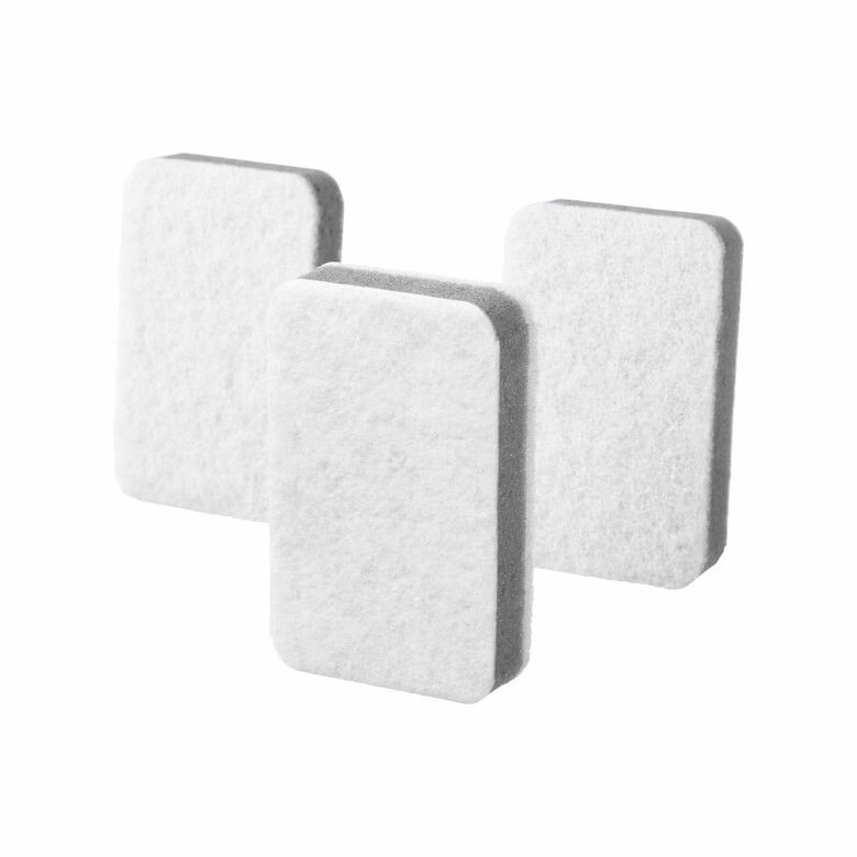 Набор губок для посуды икеа SVAMPIG, 2 в 1, для удаления загрязнений, 3шт