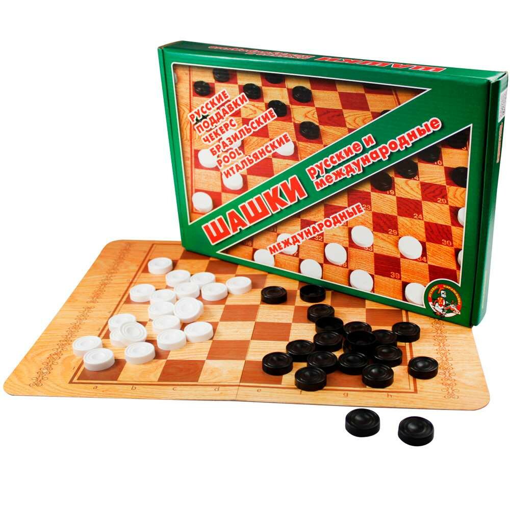 Шашки большие (умные игры) 01068