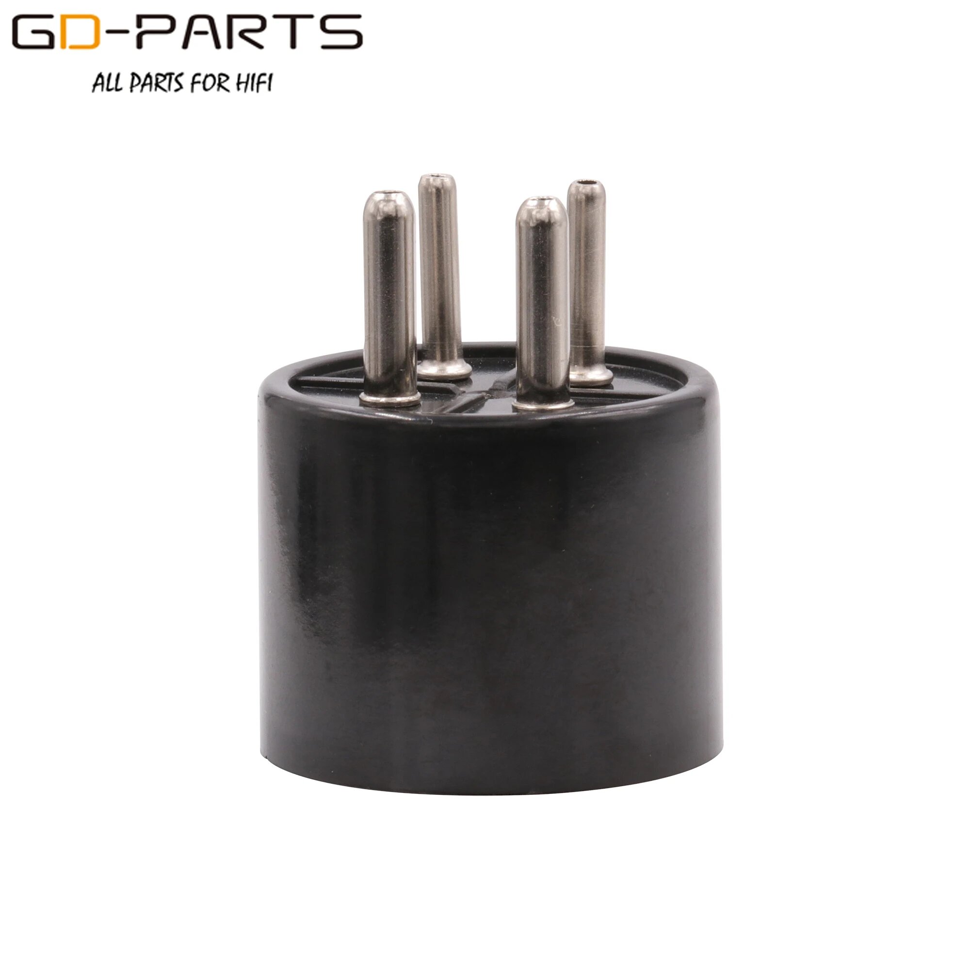 Черные бакелитовые розетки для ламповых трубок GD-PARTS