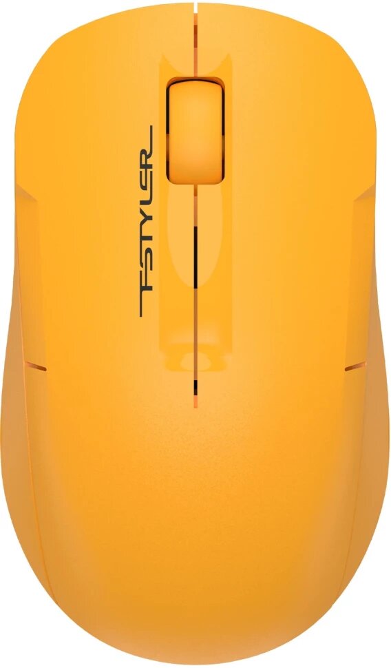 Мышь A4Tech Fstyler FG15C Air2 желтый оптическая 1200dpi беспров. USB для ноутбука 3but