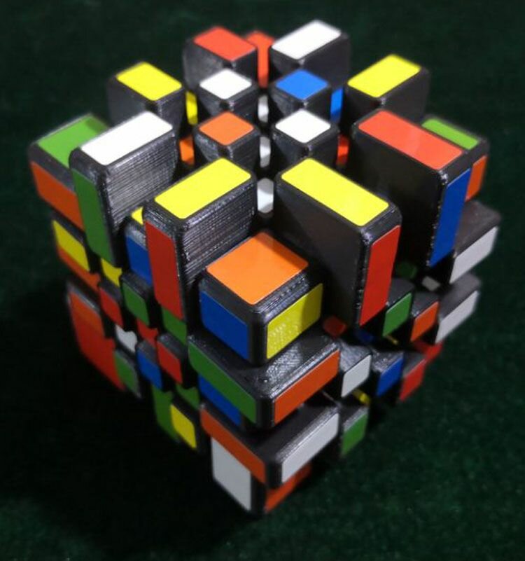 Зеркальный куб 5x5