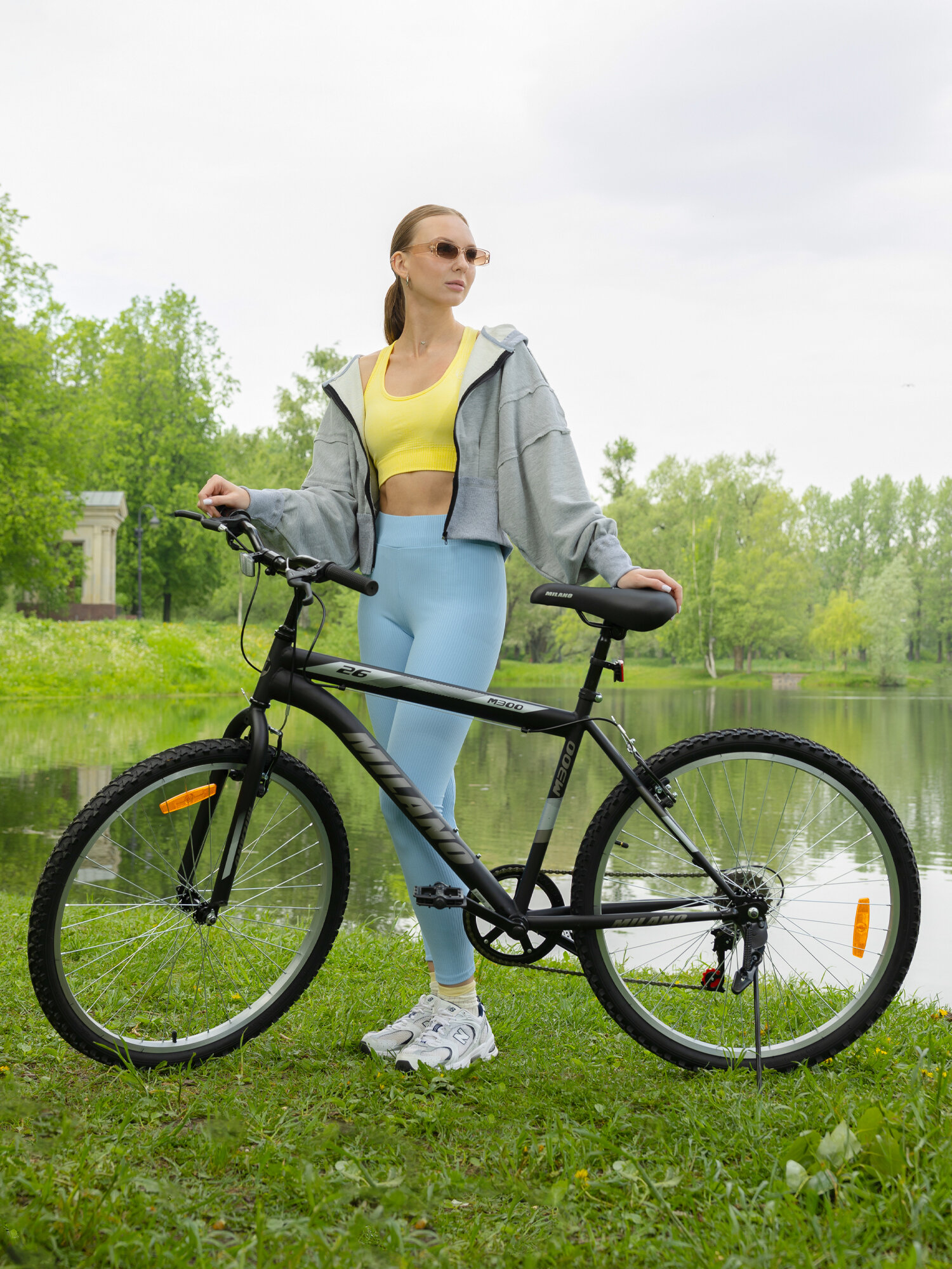 Велосипед MILANO M300, горный, для взрослых, 26", 7 скоростей