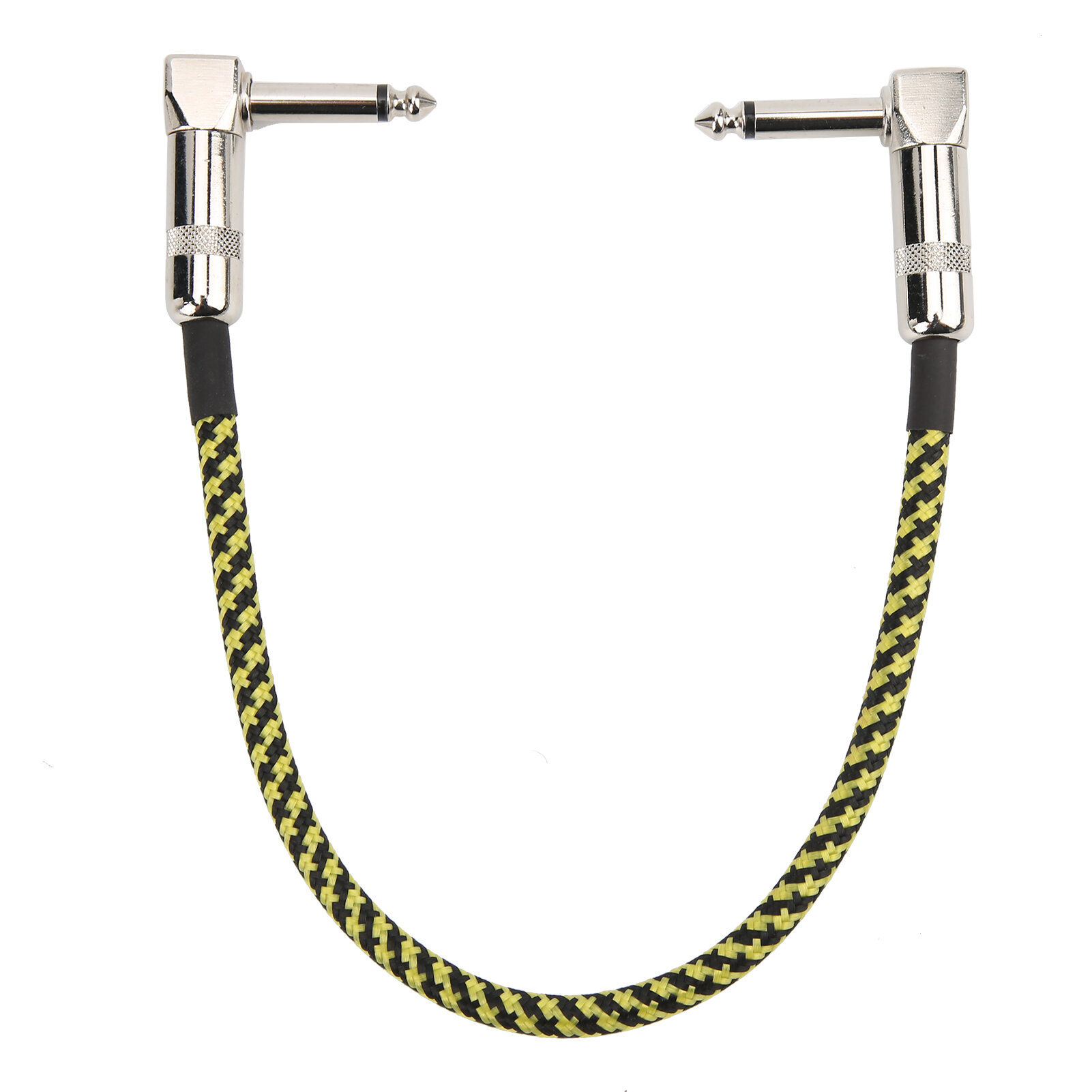 11.8in приборного кабельного кабеля переплетения медного экранированного шумоподобного снижения шумоподавления для живого производительности желтый