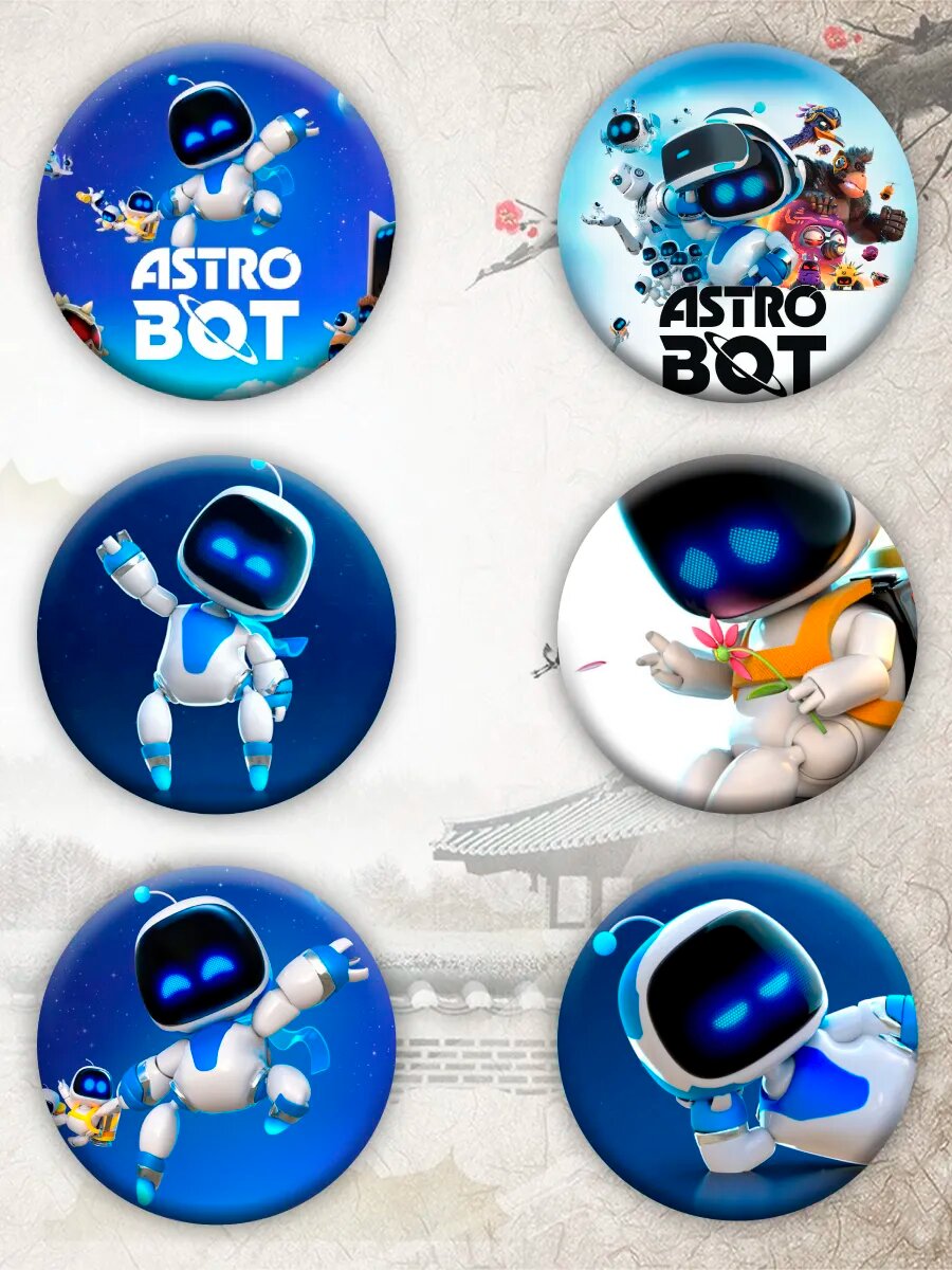 Значки Astro Bot/ Астро Бот