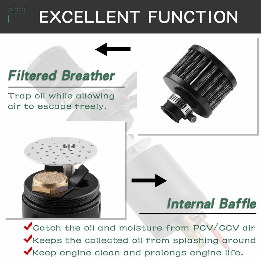 Чайник для моторного масла / три отверстия + воздушный фильтр + клапан
