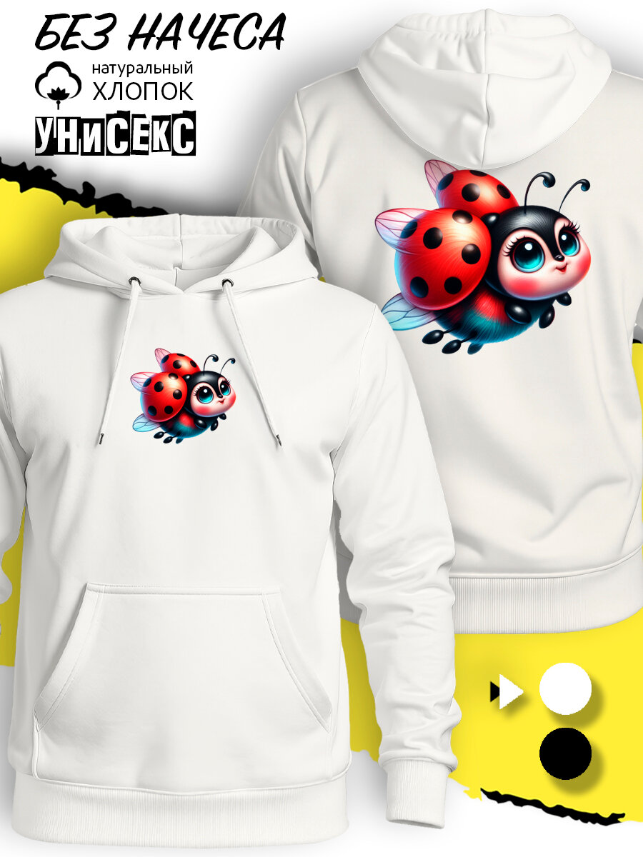 Худи Толстовка свитшот божья коровка