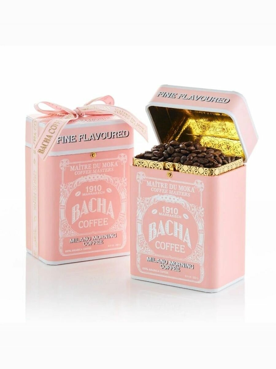 Зерновой кофе с темным шоколадом и бриошью MILANO MORNING COFFEE BACHA