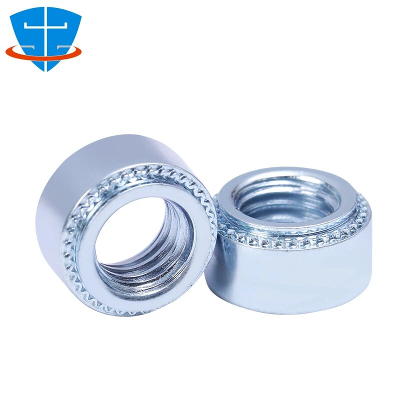 Самозатягивающиеся гайки SHOUZHENG FASTENER М2-М12 из нержавеющей стали M2-1mm (50pcs), Zinc Plated Steel