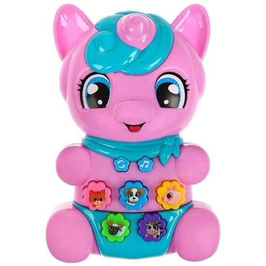 Музыкальная игрушка Умка 1903K1000-R Мультиплеер единорог Дружинина 25+песен, стихов, звуков