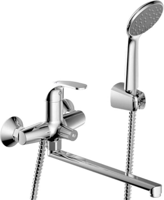 Универсальный смеситель Bravat Fit F6135188CP-LB-RUS хром