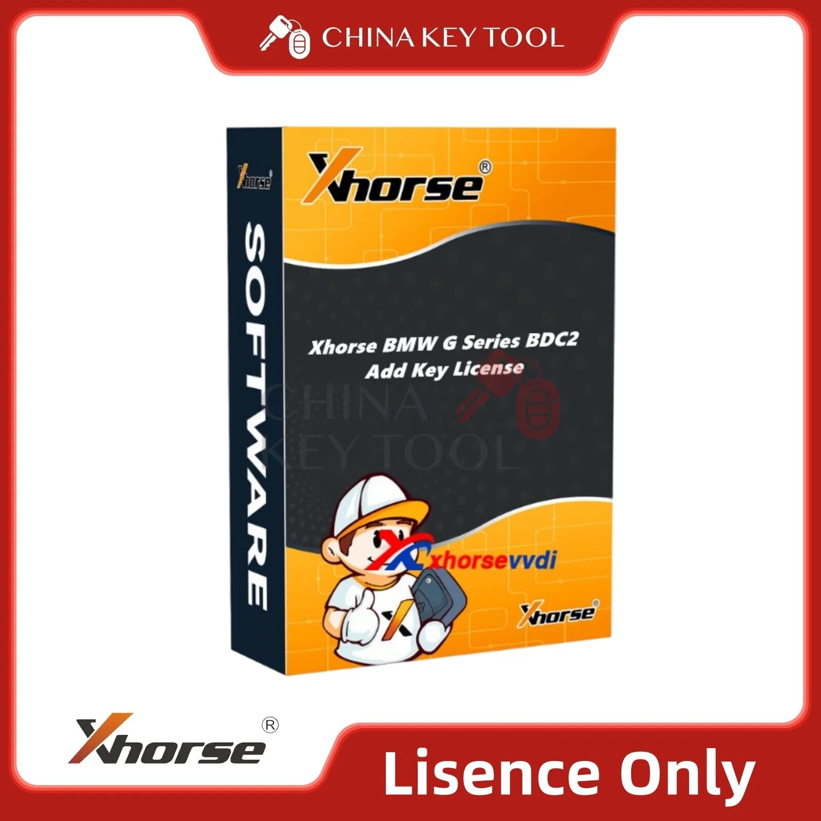 Беспаечный адаптер Xhorse BDC2 работает с VVDI2, Key Tool MIDI, Key Tool Plus для глобальной версии BMW серии G