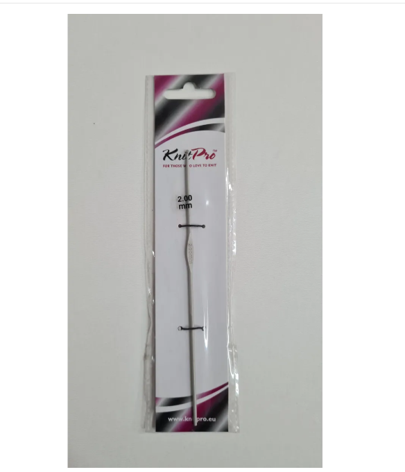 KnitPro Крючок Aluminium 2,5 мм. с алюминиевый анодированным покрытием