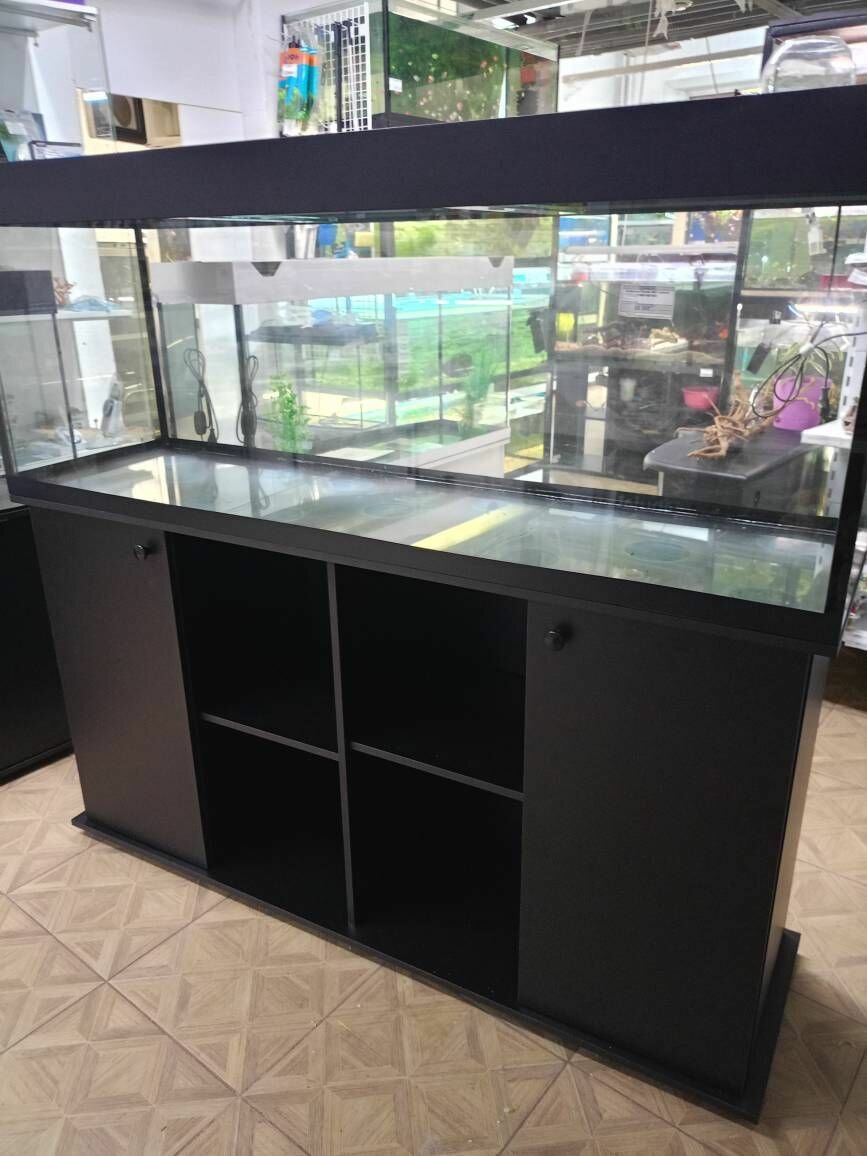 Аквариум 400л+тумба с дверками+крышка+диодный свет (160*45*62 см)