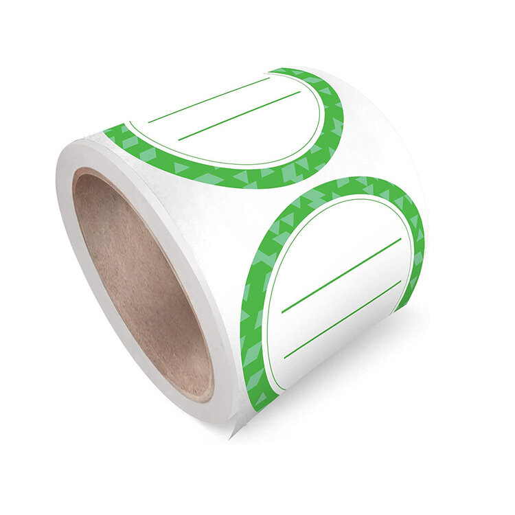 200 Круглых Лентяных Этикеток - Персонализированные Наклейки для Логотипа Бизнеса, Вечеринки, Свадебного Подарка, Детского Праздника (Круг 2 Дюйма)