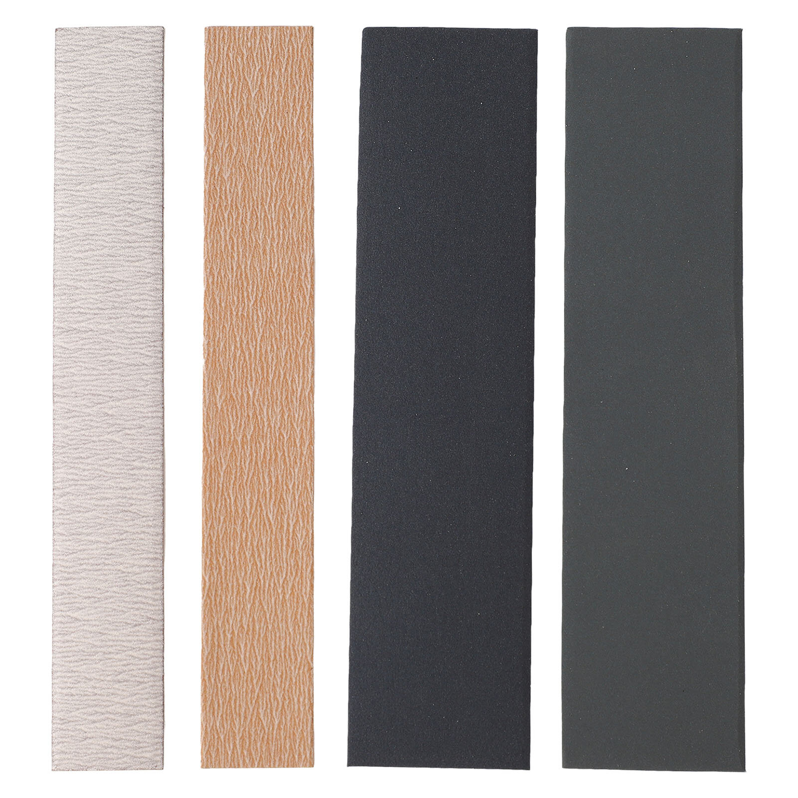 4Pcs Fret Leveler Beam Sandpaper Leveling Bar Sanding Paper Luthier Reparing Tool for Guitar M02519 15CM