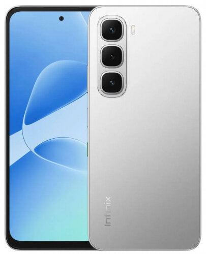 Смартфон Infinix HOT 60i 4/128GB Серебристый