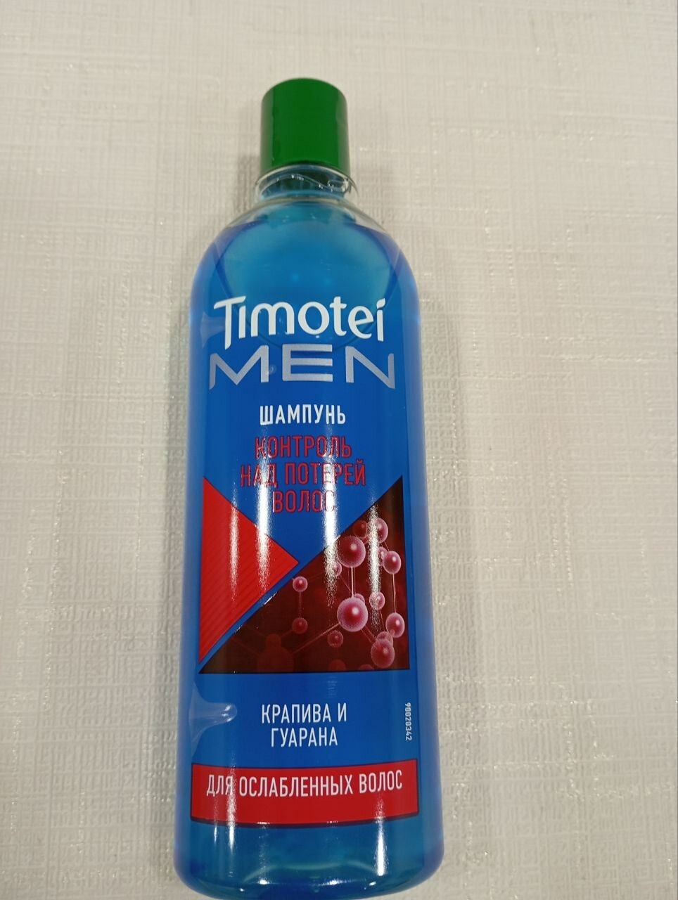Шампунь мужской Timotei MEN Контроль над потерей волос для ослабленных волос, с крапивой и гуараной 400 мл