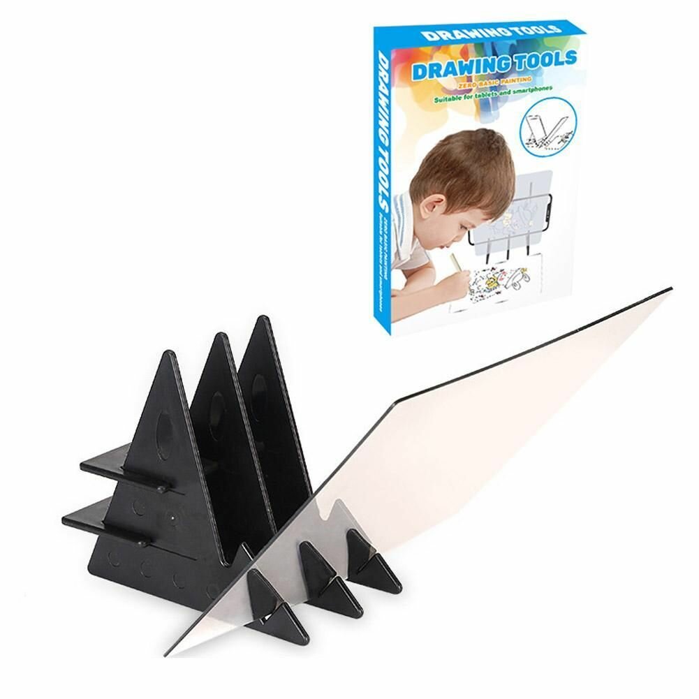 Оптическая проекционная копировальная доска для телефона, светопропускающий инструмент для рисования