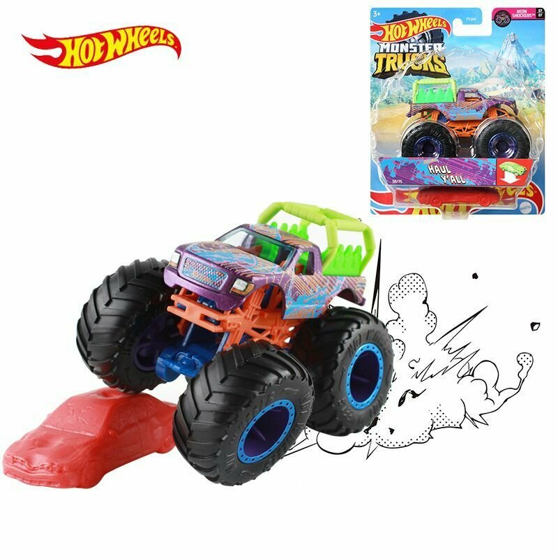 Машинка Hot Wheels Монстр-трак FYJ44 HAUL Y ALL